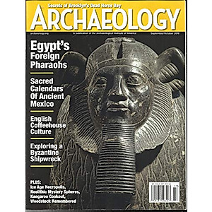 ARCHAEOLOGY MAGAZINE, EGYPT'E FOREIGN PHARAOHS SEPTEMBER/OCTOBER, 2018 (SINGLE ISSUE MAGAZINE)