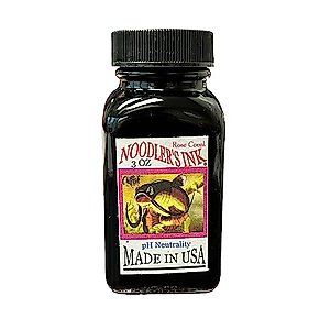 Noodler's Ink Fountain Pen Bottled Ink, 3oz, Rose Coral (Previously - Shahs Rose)