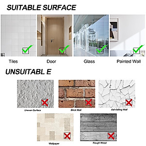 JEOYOO HD Glass Full Length Wall Mirror Tiles, 12'' x 12'' x 4PCS, Frameless Full Body Mirror Tiles for Bedroom, Full Length Mirror Wall Mounted for Home Gym, Door