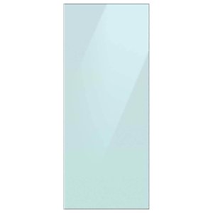 SAMSUNG Morning Blue Glass BESPOKE 3-Door French Door Refrigerator Top Panel