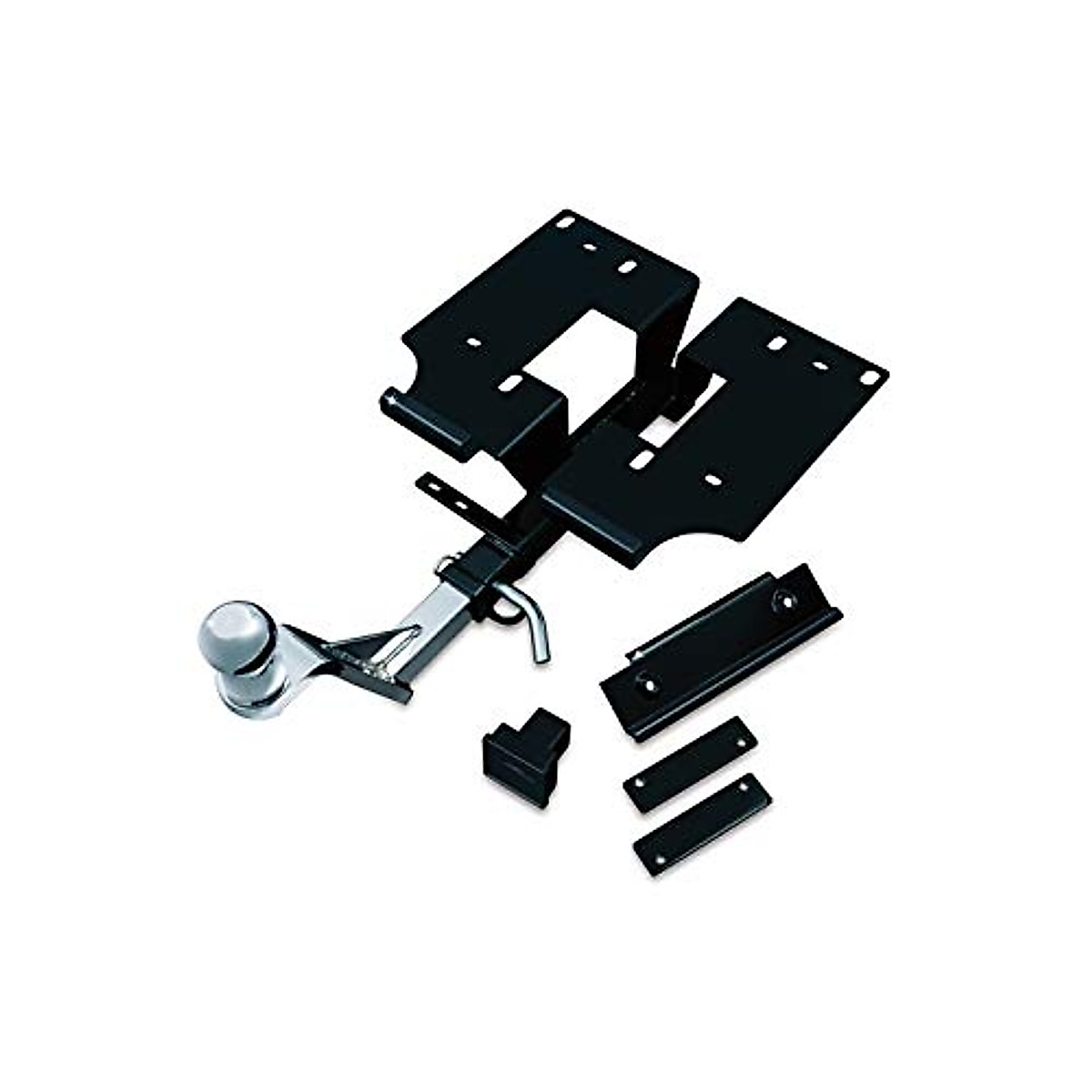 Kuryakyn 7653 Motorcycle Accessory: Receiver Hitch with 1-7/8" Diameter Trailer Hitch Ball for 2009-19 Harley-Davidson Trike Motorcycles