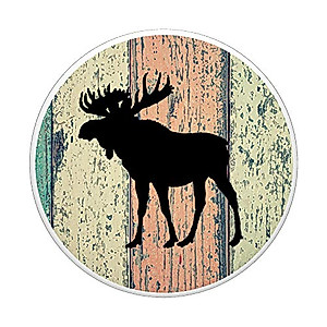Moose Animal Lover Rustic Outdoors PopSockets PopGrip: Swappable Grip for Phones & Tablets