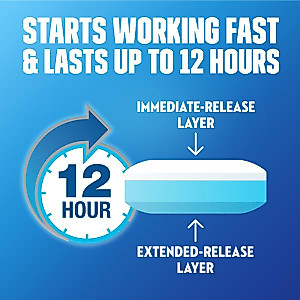 Mucinex Maximum Strength 12-Hour Chest Congestion Expectorant Tablets, 42 ct (Pack of 6)