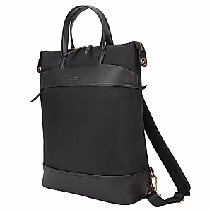 Targus Newport Convertible 2-in-1 Backpack to Tote Bag, Sleek Professional Business Purse Bag and Protective Sleeve fits 15-Inch Laptop, Black (TSB948BT)