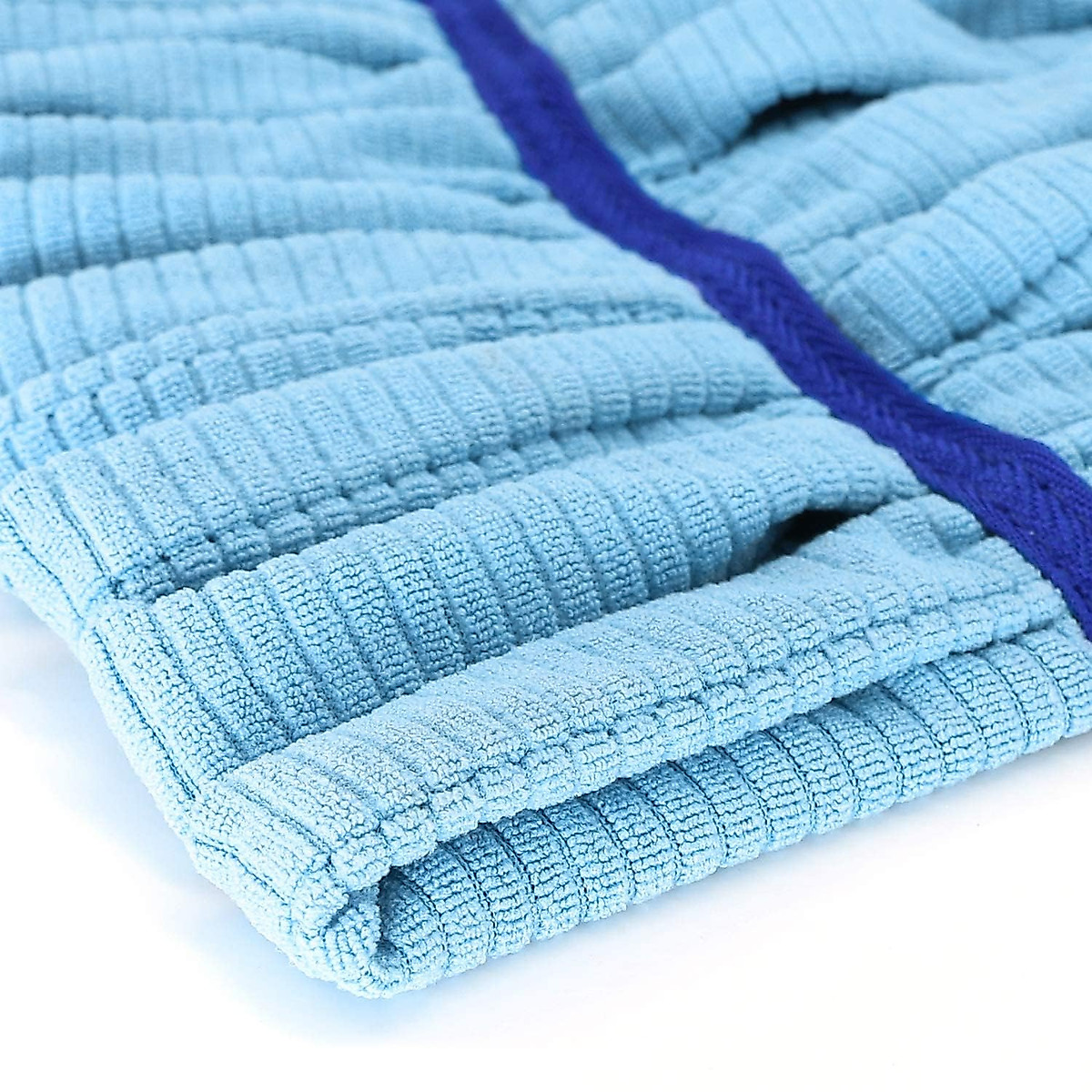 Microfiber Tube Mop Head(16 oz.), 6 Inch Headband, Loop End Commercial String Mop Head Replacement for Home, Highly Absorbent, Industrial and Commercial Use