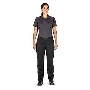 5.11 Tactical Women's ABR Pro Cargo Pant, FlexLite Stretch Ripstop, Comfort Waist, Style 64445, Black, 14L