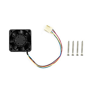 Dedicated DC 5V Cooling Fan Compatible with NVIDIA Jetson Nano Developer Kit and B01 Version PWM Speed Adjustment Strong Cooling Air Fan 40mm×40mm×20mm with 4PIN Reverse-Proof Connector