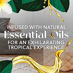 Air Wick Plug in Scented Oil Refill, 5 ct, Hawaii and Vanilla & Pink Papaya, Air Freshener, Essential Oils