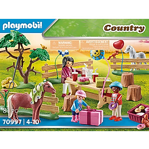 Playmobil Pony Farm Birthday Party