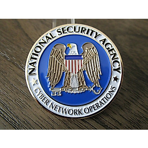 Oneworldtreasures National Security Agency Cyber Network Operations NSA CNO SIGINT Challenge Coin