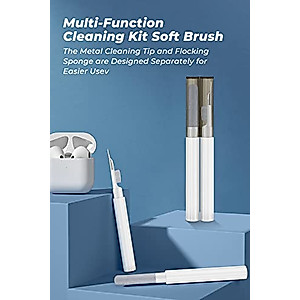 Cleaner Kit for Airpod, Earbud Cleaning Putty Remove Ear Wax, Bluetooth Earbuds Cleaning Kit with Soft Brush for Airpod Pro iPad Laptop Wireless Earphones Charging Case Camera Mobile Phone DEVENTORZ