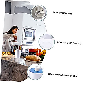 GOOHOCHY 1pc Hand Mill hand coffee mill knight pill crusher kitchen automatic pill crusher best pill crusher Manual Bean Grinder burr coffee grinders hand grinder office Metal Plastic