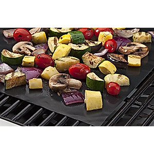 Cuisinart CNGS-5555 Non-Stick Reusable Grilling Sheets, 5-Pack, Black