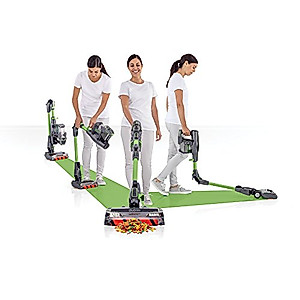 Shark DuoClean Cordless Ultra-Light Vacuum IONFlex, 13.4 in L x 10.2 in W x 45.9 in H, Grasshopper Green