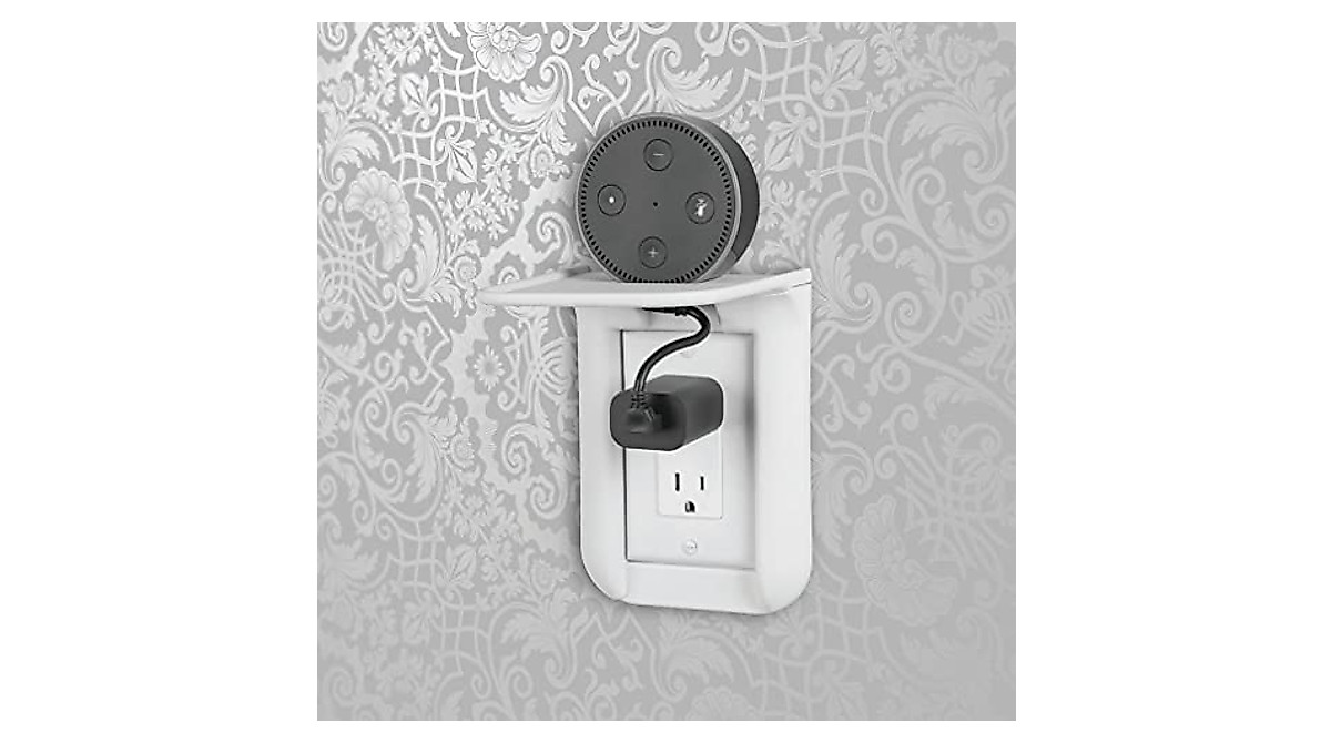 Outlet Shelf – Space-Saving Charging Station for Smart Devices
