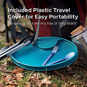 BioLite, CampStove Portable Tabletop Grill for CampStove 2, Wood-Fired Grill Attachment