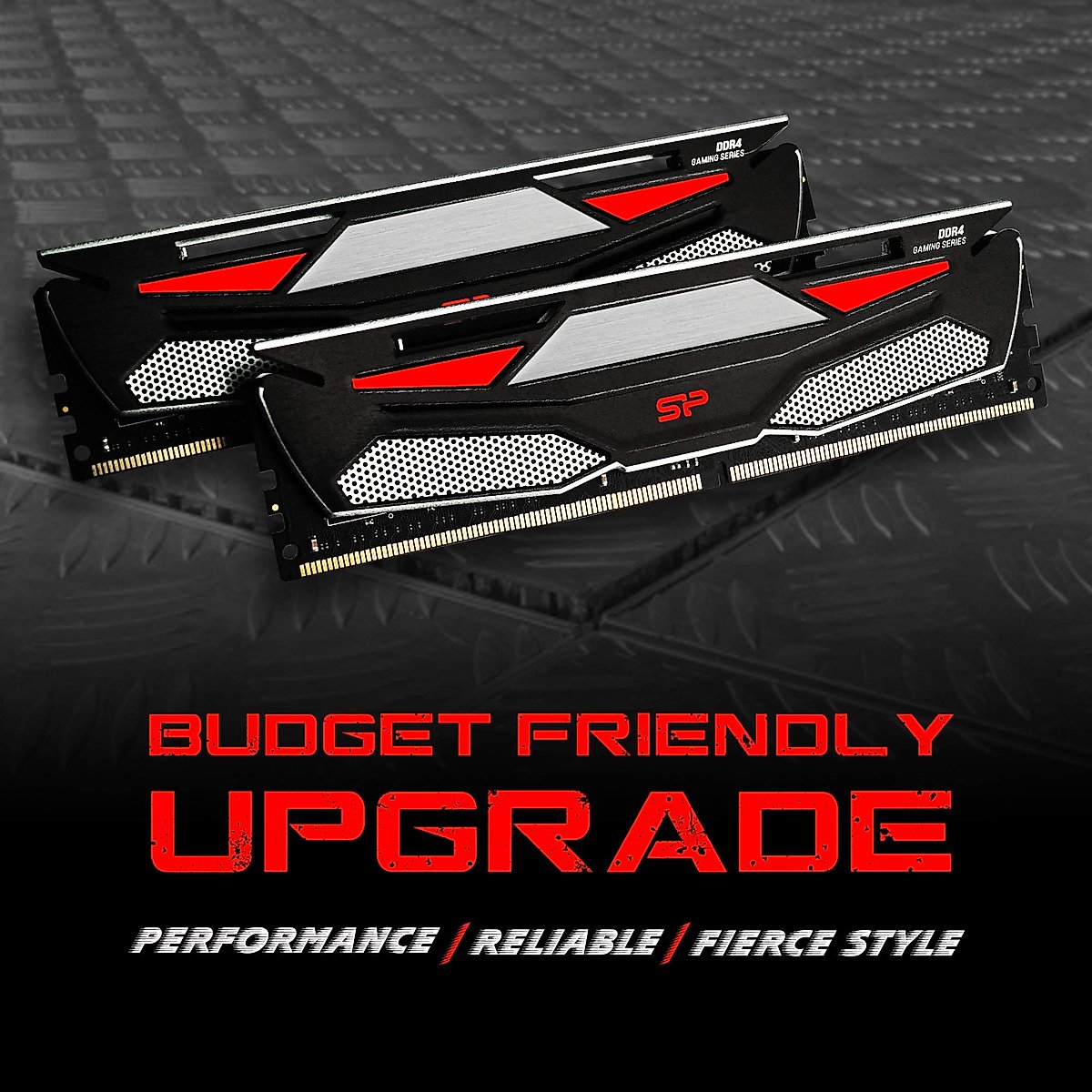 Silicon Power Gaming DDR4 16GB (8GBx2) 3200MHz (PC4 25600) 288-pin CL16 1.35V UDIMM Desktop Memory Module RAM - Low Voltage