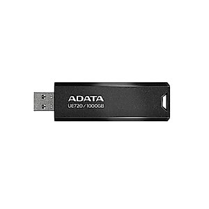 ADATA External SSD 1TB UE720 USB 3.2 Gen2 UE720-1000G-CBK/RD
