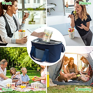 LEAWALK 32 oz Twist Top Deli Containers,Plastic Soup Freezer Food Storage Container With Lids, BPA Free,Leak Proof,Stackable,Microwave Dishwasher Safe-3 Pack