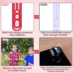 24Pcs Dinosaur Bubble Wands, Dinosaur Birthday party favors, Bubbles for Kids,Outdoor Toys, Goodie Bags Filler, Bubble Blowing Toys,Prize Boxes.(with 24 Gift Cards)