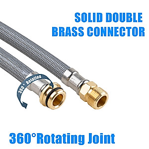 faucet hose replacement parts for Grohe 48293000 Flexible Kitchen Faucets Hose