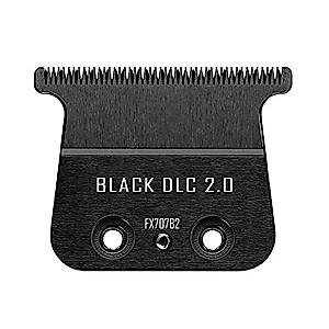FX707Z Replacement DLC 2.0 Trimmer Blade Compatible with BaByliss FX787 & FX726 Trimmer,Compatible with BaByliss DLC 2.0 Trimmer Blade,Black