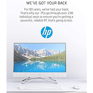 HP 2021 27 Pavilion All-in-One PC, 27" Full HD IPS Touchscreen, 11th Gen Intel i7-1165G7 Processor, 32 GB RAM, 1 TB PCIe SSD, WiFi, Webcam, Wireless Mouse and Keyboard, Win10 (Latest Model)