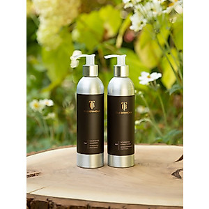 True Botanicals - Organic Nourishing Shampoo | Non-Toxic, Cruelty-Free | Hydrates + Nourishes Hair & Scalp, Suitable for All hair Types| MADE Safe (8 fl oz | 240 ml)