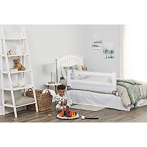 Regalo Swing Down 54-Inch Extra Long Bed Rail, with Reinforced Anchor Safety System