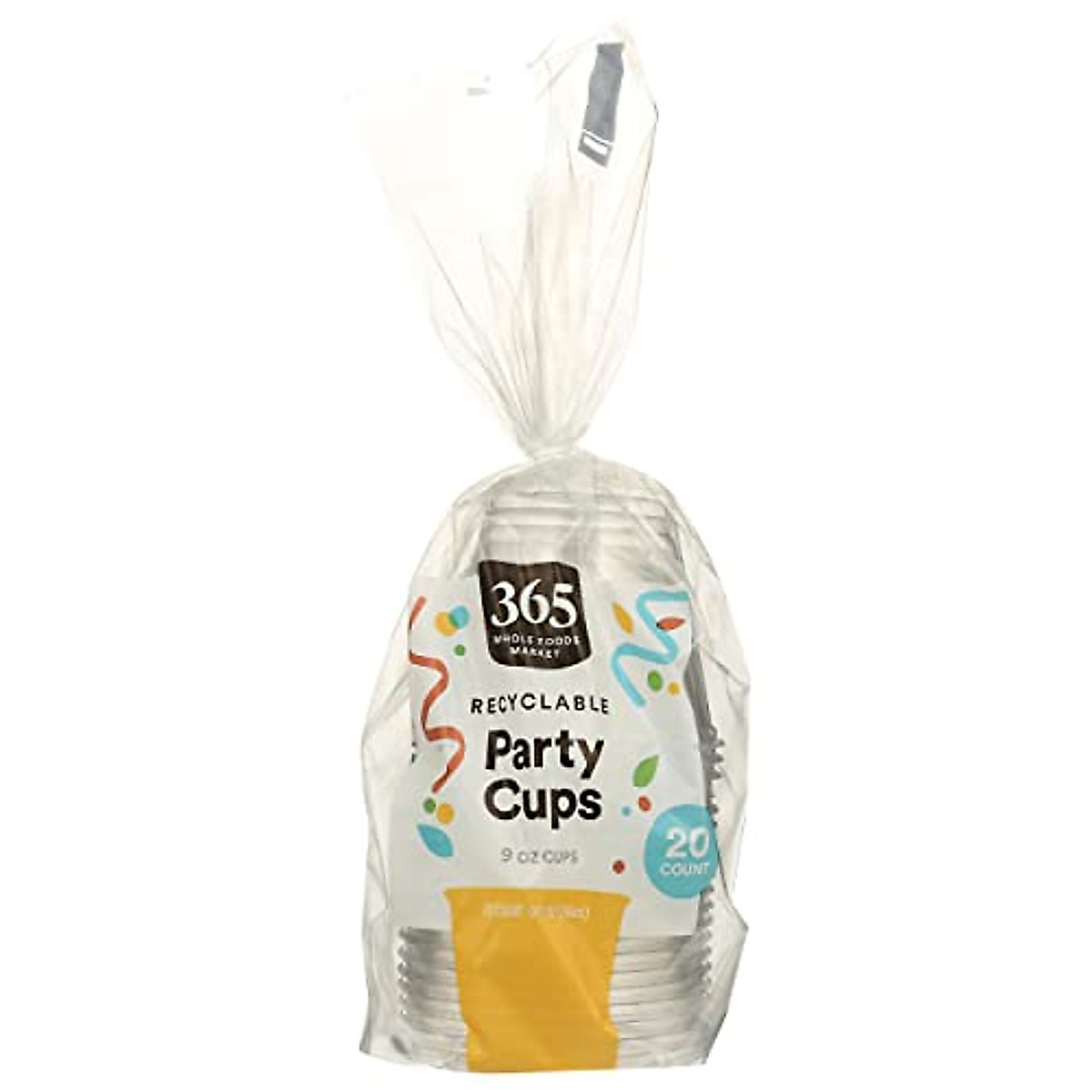 365 by Whole Foods Market, Cups Plastic 9 Ounce, 20 Count