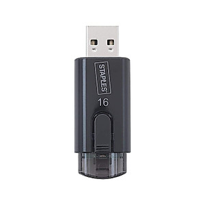 STAPLES 1548748 USB 2.0 Flash Drive 16Gb