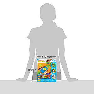 Imagimake Make with Shapes | Vehicle Theme Shape Puzzle| Preschool Learning Activities | Toddler Toys | Montessori Toys for 3 Year Old