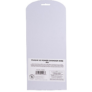 Bachmann Trains - E-Z TRACK - 10’ POWER EXTENSION WIRE - RED (1/card)