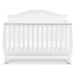 DaVinci Emmett 4-in-1 Convertible Crib in White, Greenguard Gold Certified