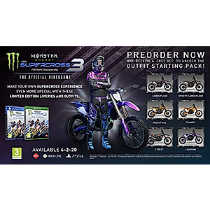 Monster Energy Supercross - The Official Videogame 3 (PS4)