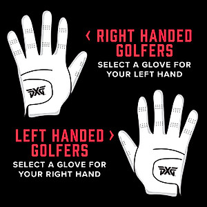PXG Men's Players Tour Golf Glove - 100% Cabretta Leather with Cotton-Based Elastic Wristband