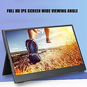 BAIYUN 13.3-inch Thin IPS High-Definition 1080P 2K Screen Mobile Phone One-line Communication Computer with The Same Screen Secondary Screen Portable Display (Size : 1920X1080)