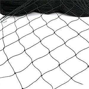 25' X 50' Net Netting for Bird Poultry Aviary Game Pens New 1" Square Mesh Size (25' x 50'-1'')