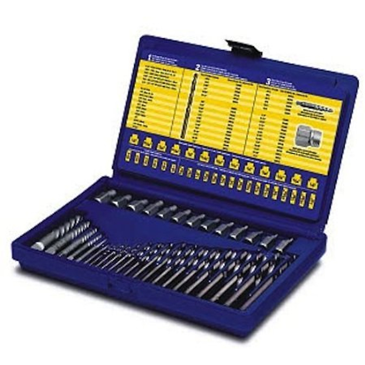 Irwin Hanson 35-pc Screw Extractor Drill Bit Set