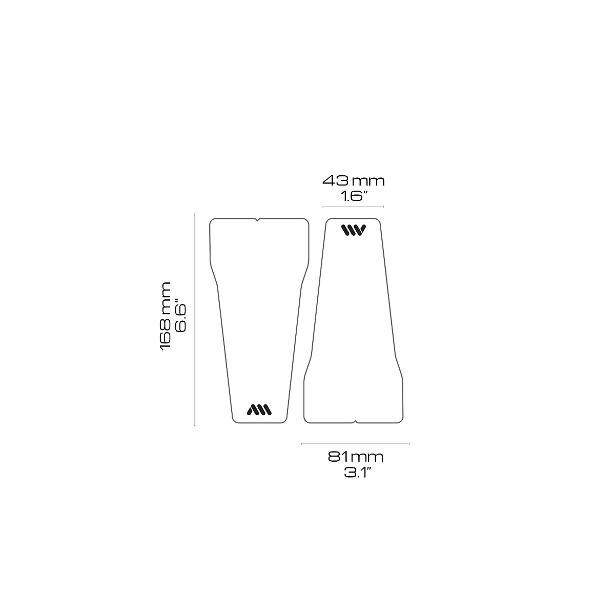 All Mountain Style AMS Honeycomb Bar Guard, Mountains, Universal