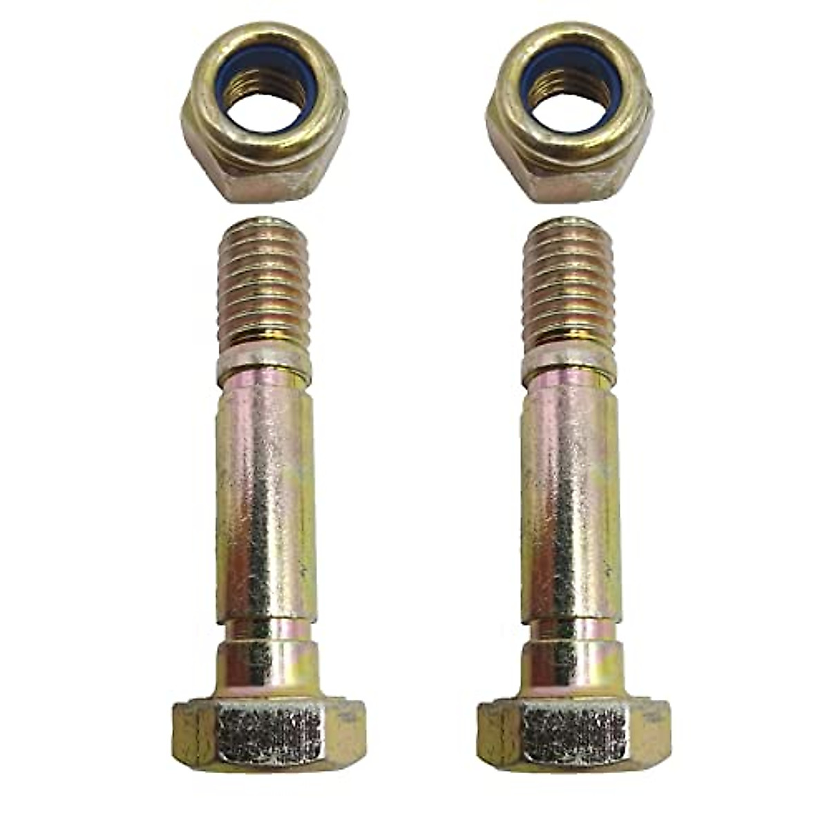 2 Pack 303160355P 303160355 Replacement Shear Pins Bolt and Nut for MTD Powersmart Snowblowers