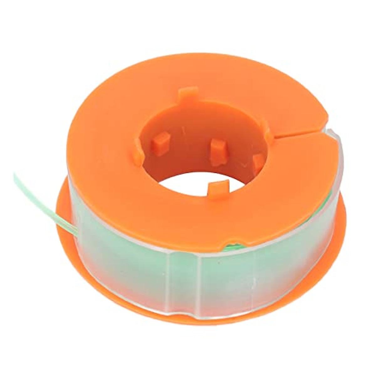 Trimmer Head Spool, High Accuracy Lawn Mower Spool Line Reliable Stable Performance Durable Perfect Fit for Garden(Green)