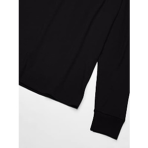 Jerzees Adult 5.6 oz. SpotShield™ Long-Sleeve Jersey Polo XL BLACK