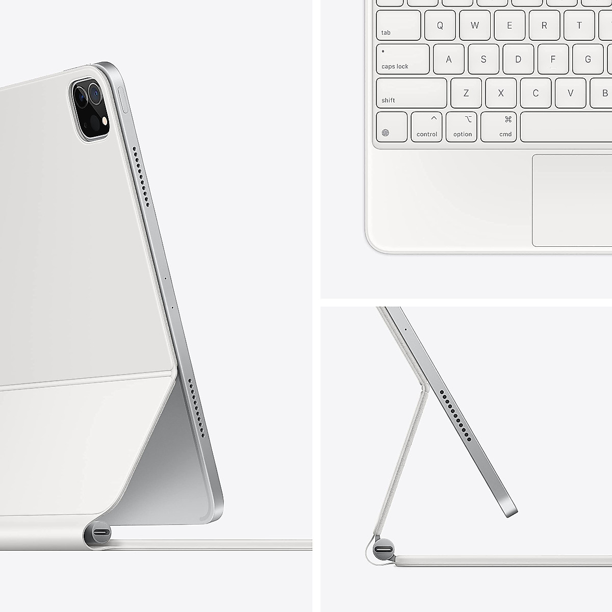 Apple iPad Magic Keyboard MJQL3LL/A for 12.9" iPad Pro - White (Open Box)