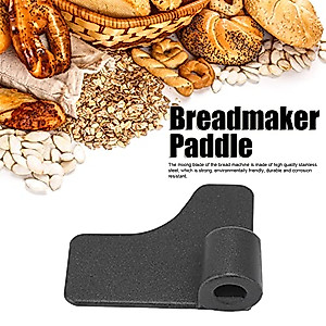 Breadmaker Paddle, Stainless Steel Bread Maker Blade Non stick Kneading Blade Replacement for Breadmaker Machine Mixing Blade Replacement Part(Model 2)