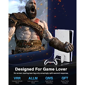 IVANKY 8K HDMI 2.1 Cable 3.3FT/1M, 48Gbps High Speed HDMI 2.1 Cable, 4K@120Hz 8K@60Hz 144Hz HDMI Cable, 7680P, DTS:X, eARC, HDR, HDCP 2.2 & 2.3, for Fire TV/Roku TV/PS4 5/Xbox Series X