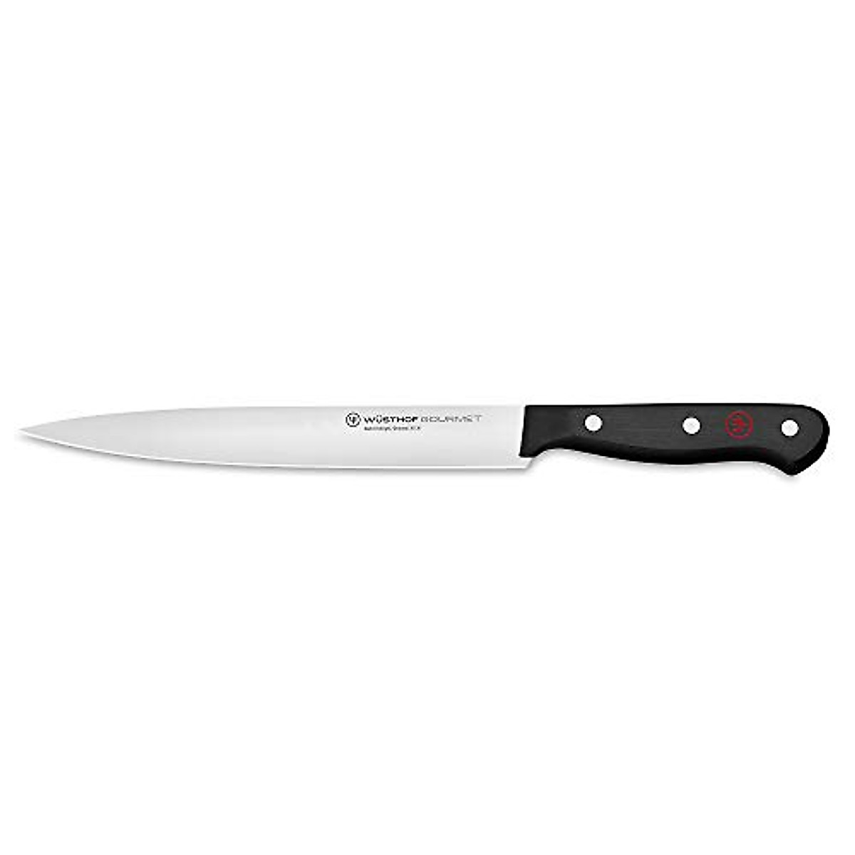 WÜSTHOF Gourmet Eight Inch Carving Knife | 8" German Carving Knife | Precise Laser Cut High Carbon Stainless Steel Utility Knife – Model