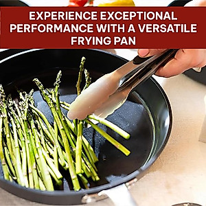 Alva Maestro Ceramic Nonstick Frying Pan Skillet Non Toxic Omelette Pan Kitchen Cookware 11" PFAS, PFOA & PFTE Free, for Cooking Pan Set, Induction Safe, Add to Your Pots and Pans Set Cookware
