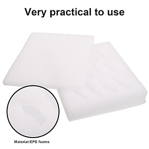 Angoily Rutin Egg Protection Reusable Egg Container Shipping Foam Egg Holder for Shipping Refrigerator Egg Organizer Desktop Egg Holder Eggs Organizer Foam Egg Holder Pearl Cotton Egg Tray