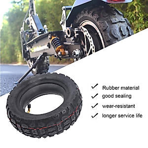 10in Scooter Tire, 10x3.0 Inner and Outer Tire Antiskid Wheel Thickened Electric Scooter Tyre Electric Scooter Tire Electric car scooter